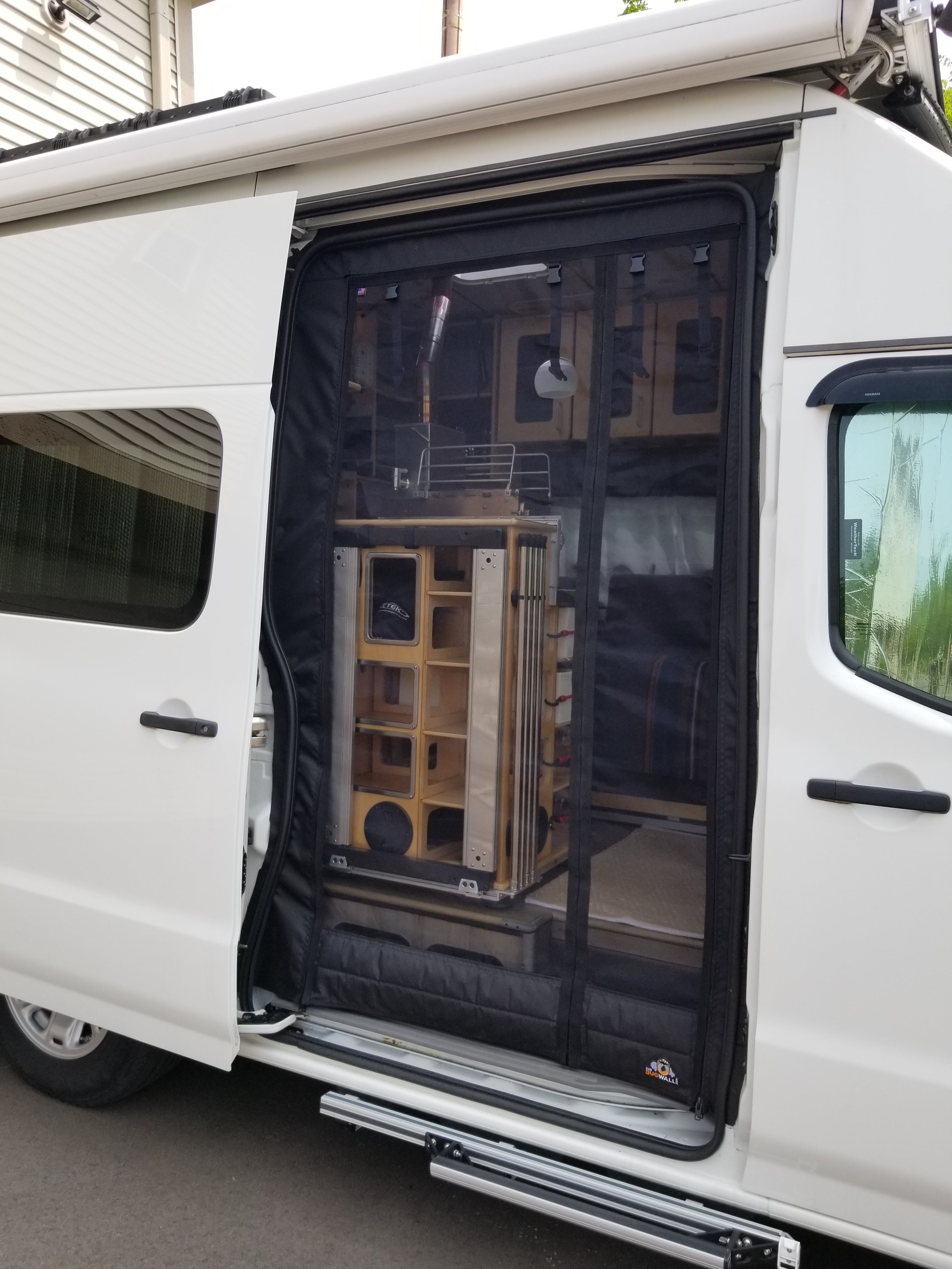 Nissan NV Insect Screens | Screen for RV | The Bug Wall